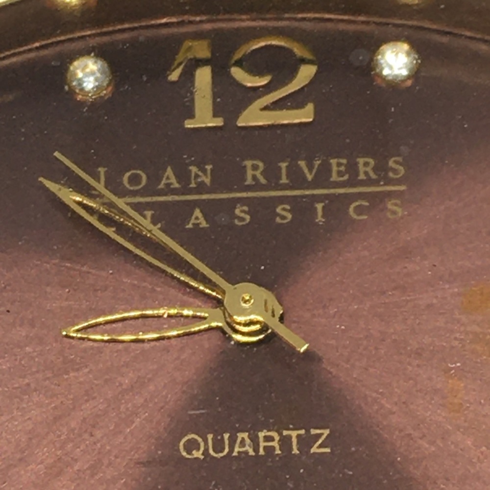 Vintage Joan Rivers Classics 377 Watch With Leather B… - Gem